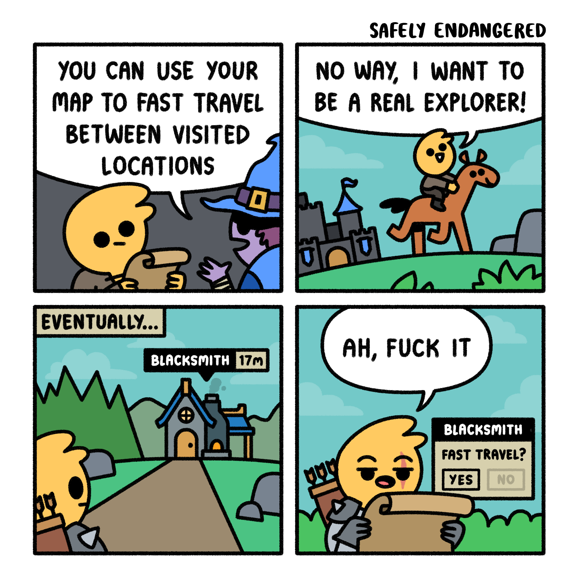 Fast Travel – Safely Endangered
