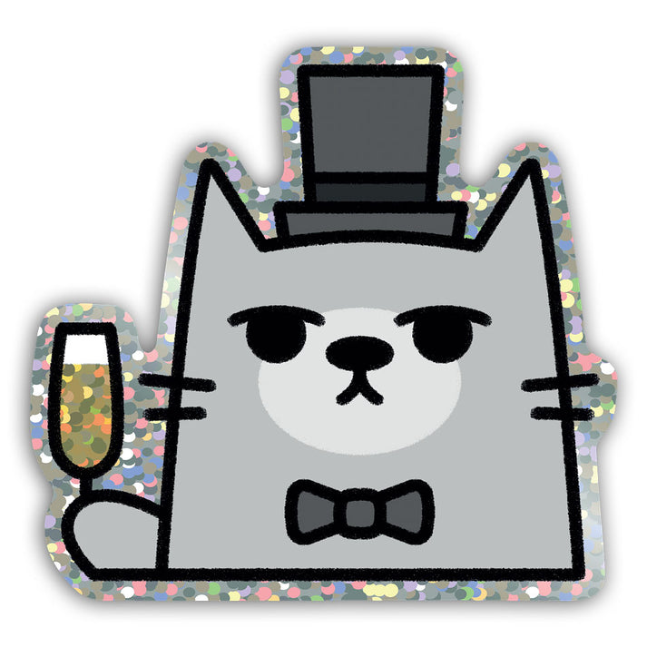 Shiny Sticker: "Cat" – Safely Endangered